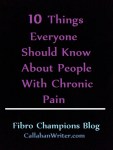 10 Things Everyone Should Know About People With Chronic Pain | Troy C ...